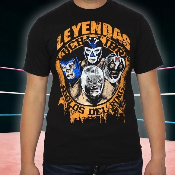 Shirts | Leyendas De La Lucha Libre Tshirt | Poshmark